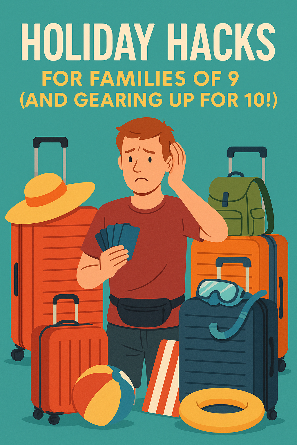 Dispatch #v Holiday Hacks for Families of 9 (and Gearing Up for 10!) | Mamma’s Milk & Dad in Command